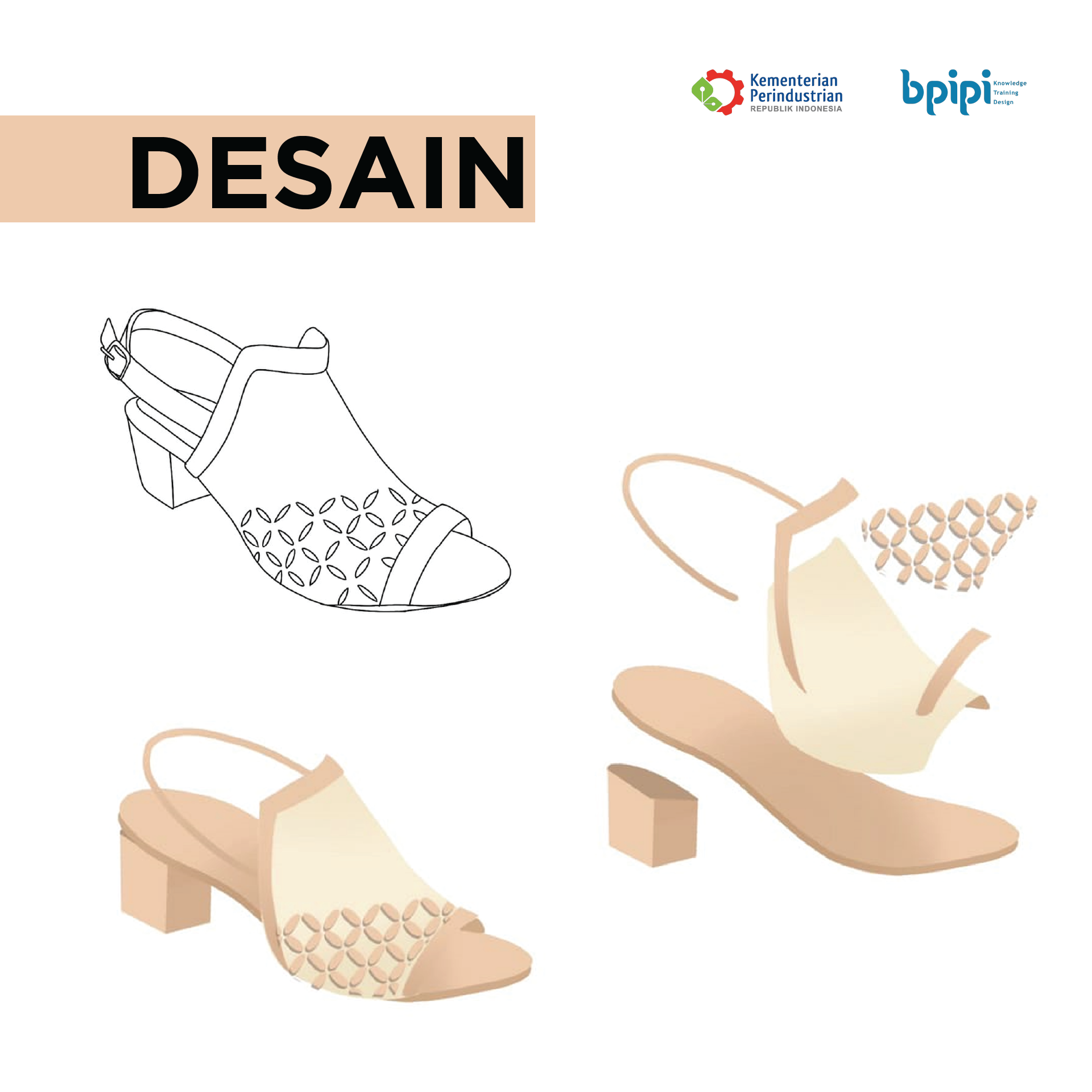 Detail Bank Desain - Sepatu Wanita dari Kain Serat Daun Nanas I - Data ...
